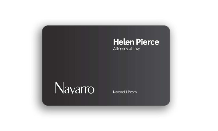 Black PVC Card Landscape 4 – NFCcard.io